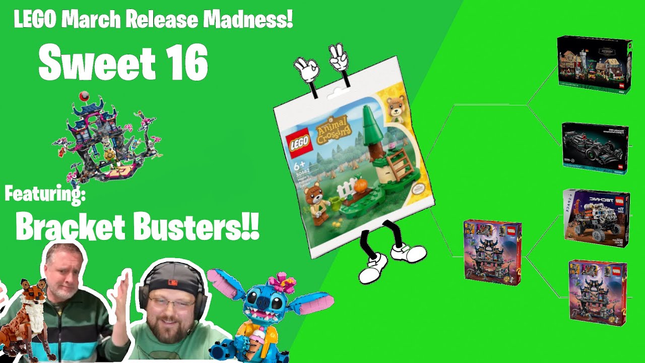 LEGO March Release Madness Sweet 16 - YouTube