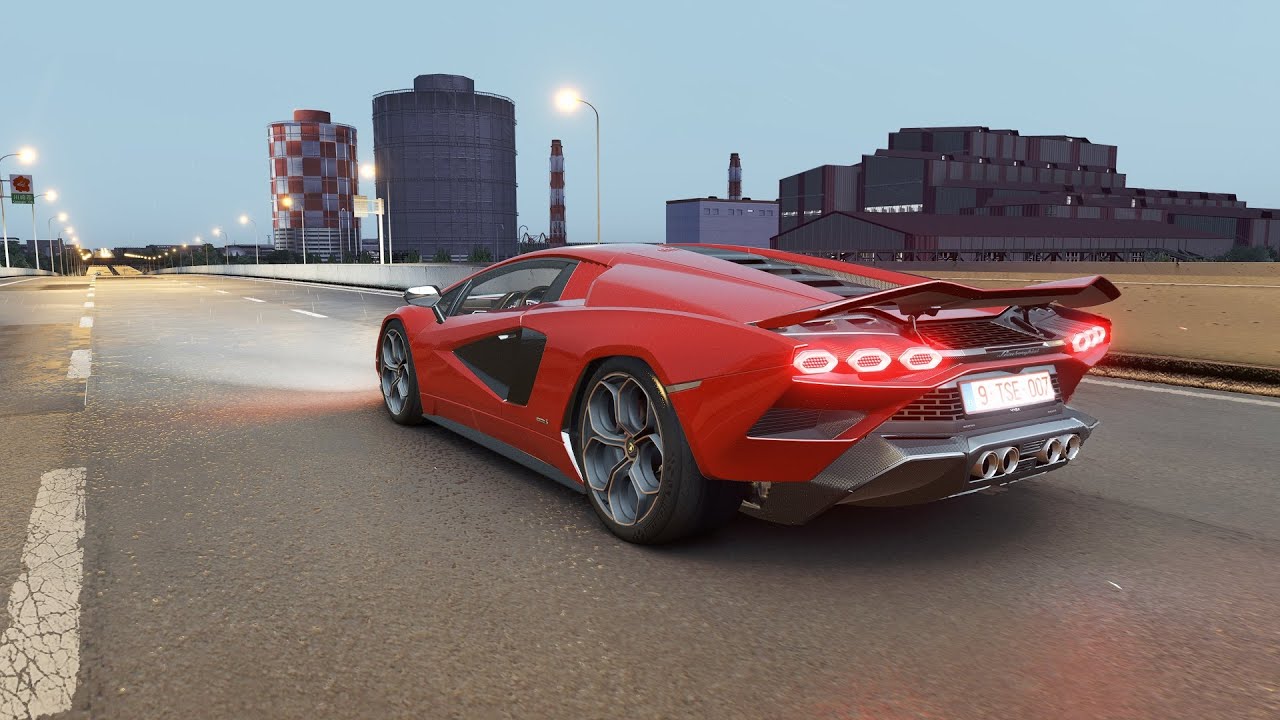 814HP Lamborghini Countach LPI Assetto Corsa | Logitech G29 (Steering ...