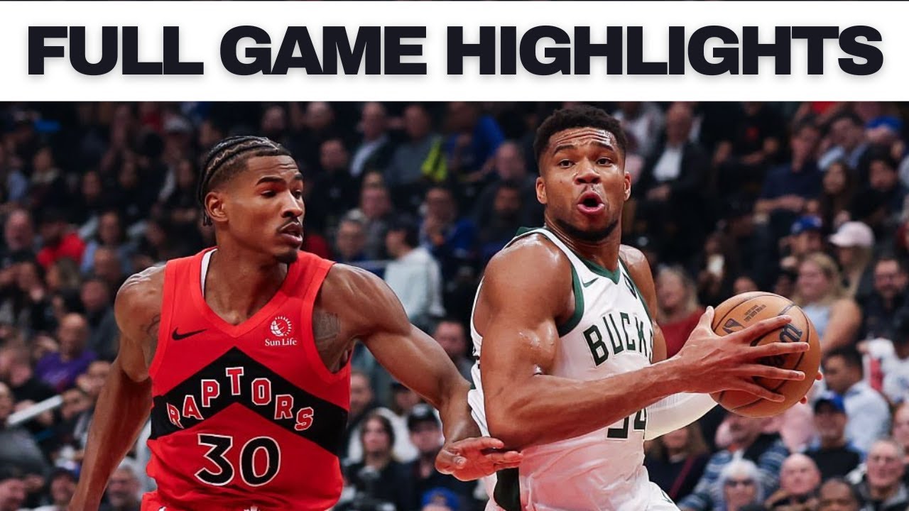 Milwaukee Bucks vs Toronto Raptors | Full Game Highlights | Oct 24 ...