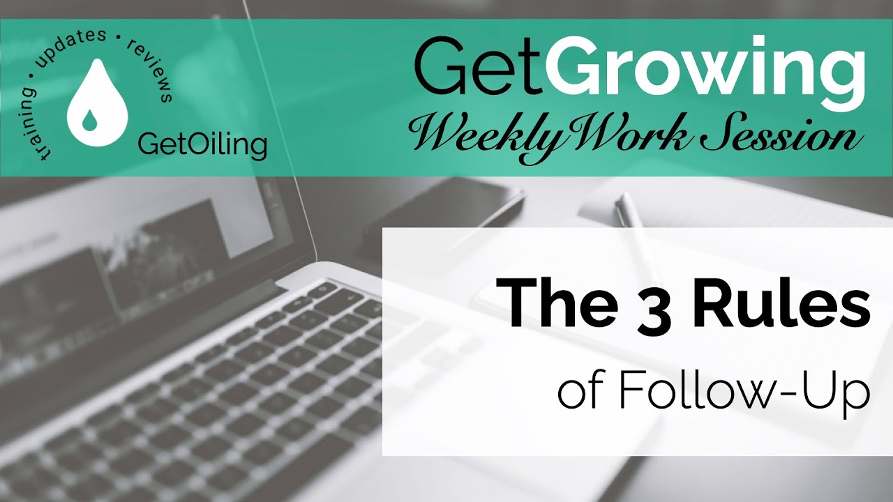 The 3 Rules of Follow Up | Following Up with Leads and Customers ...