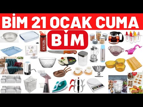 BİM YARIN KATALOĞU | BİM 21 OCAK 2022 CUMA GELECEK ÜRÜNLERİ | ÇEYİZ VE MUTFAK ÜRÜNLERİ #bim