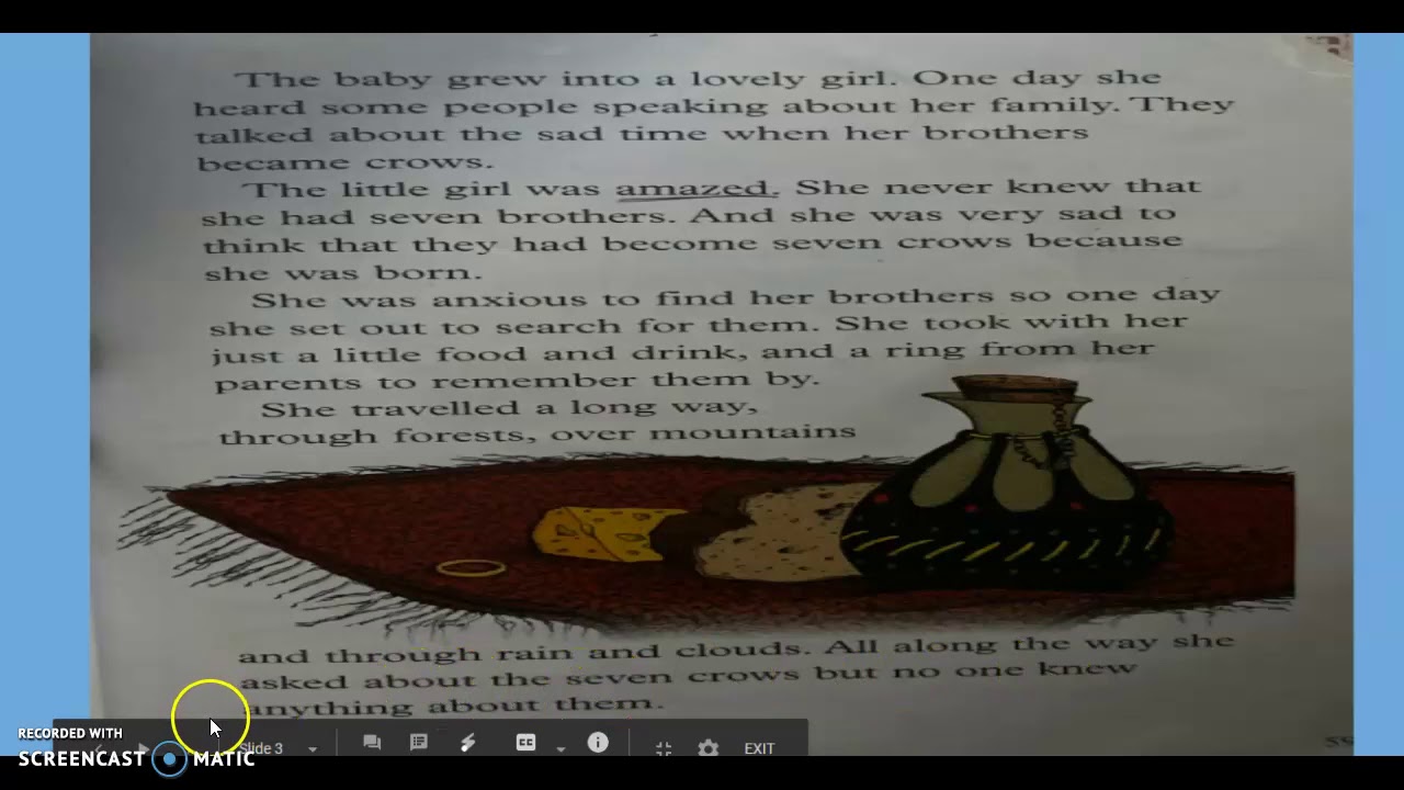 Reading Seven Crows - YouTube