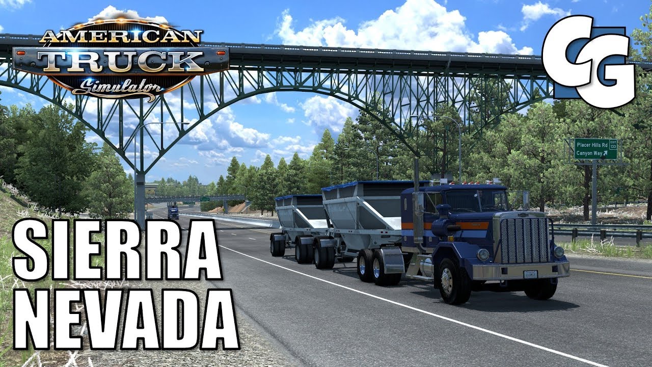 Sierra Nevada - Proper Massive Highways - ATS - YouTube