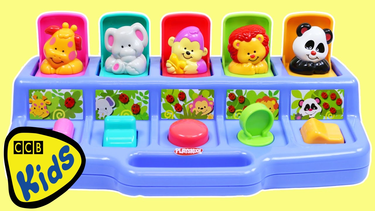 Animal Friends Pop Up Pals by Playskool & Surprise Toys MashEms Blind ...