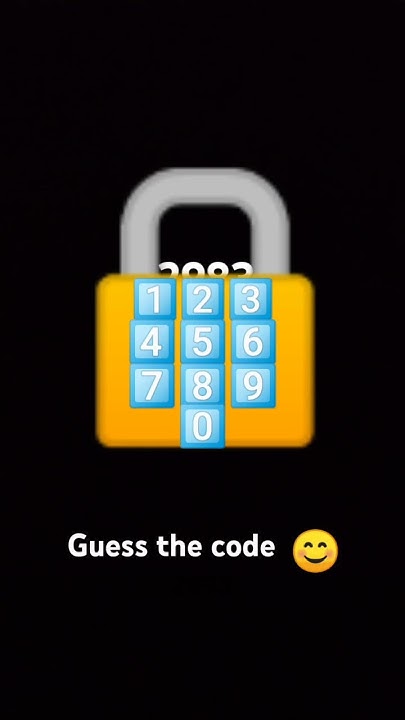 Whats the code? 🤔 - YouTube