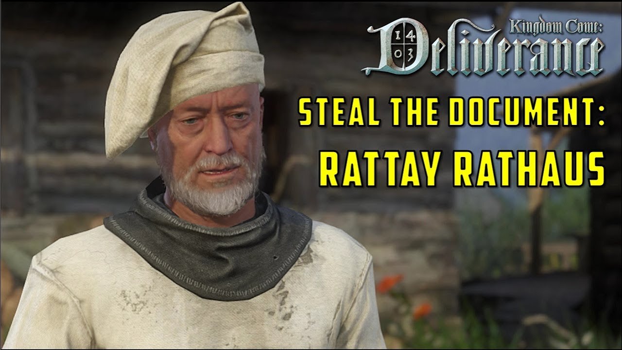 Steal the document from Rattay Rathaus (Kingdom Come Deliverance) - YouTube