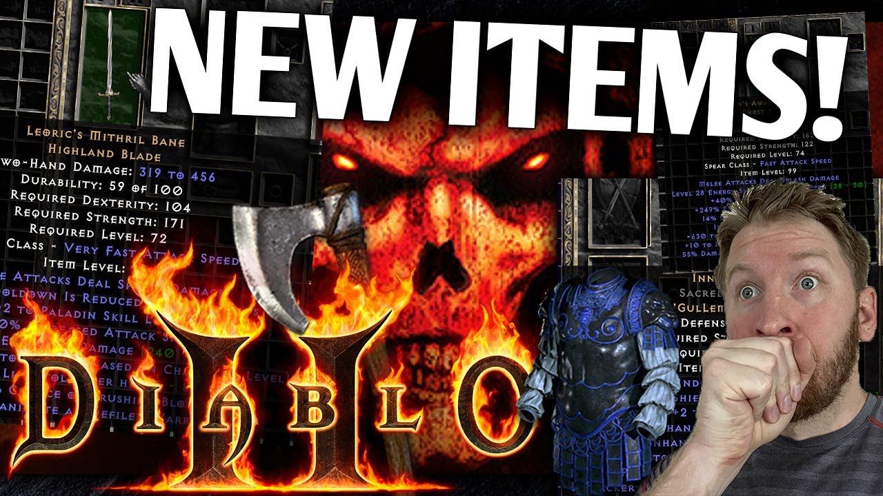 NEW GODLY ITEMS in PROJECT DIABLO 2!! - YouTube