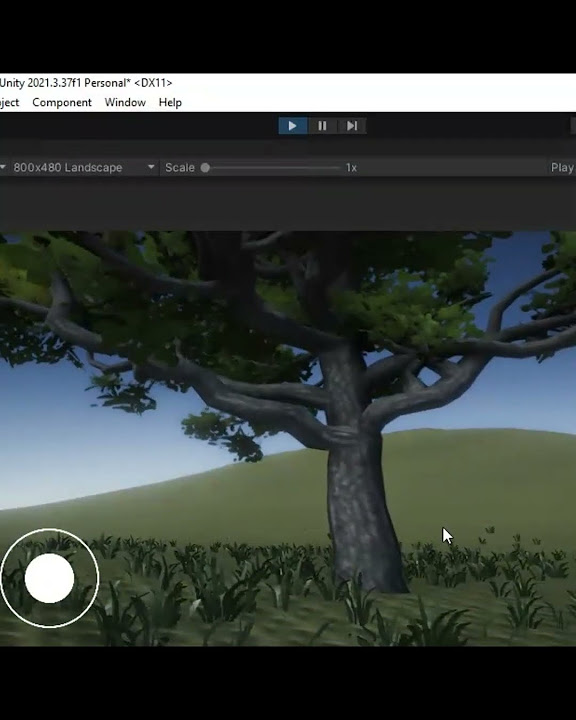 TREE CUT SYSTEM IN UNITY MOBILE#unity3d #unity3ddeveloper #unrealengine - YouTube