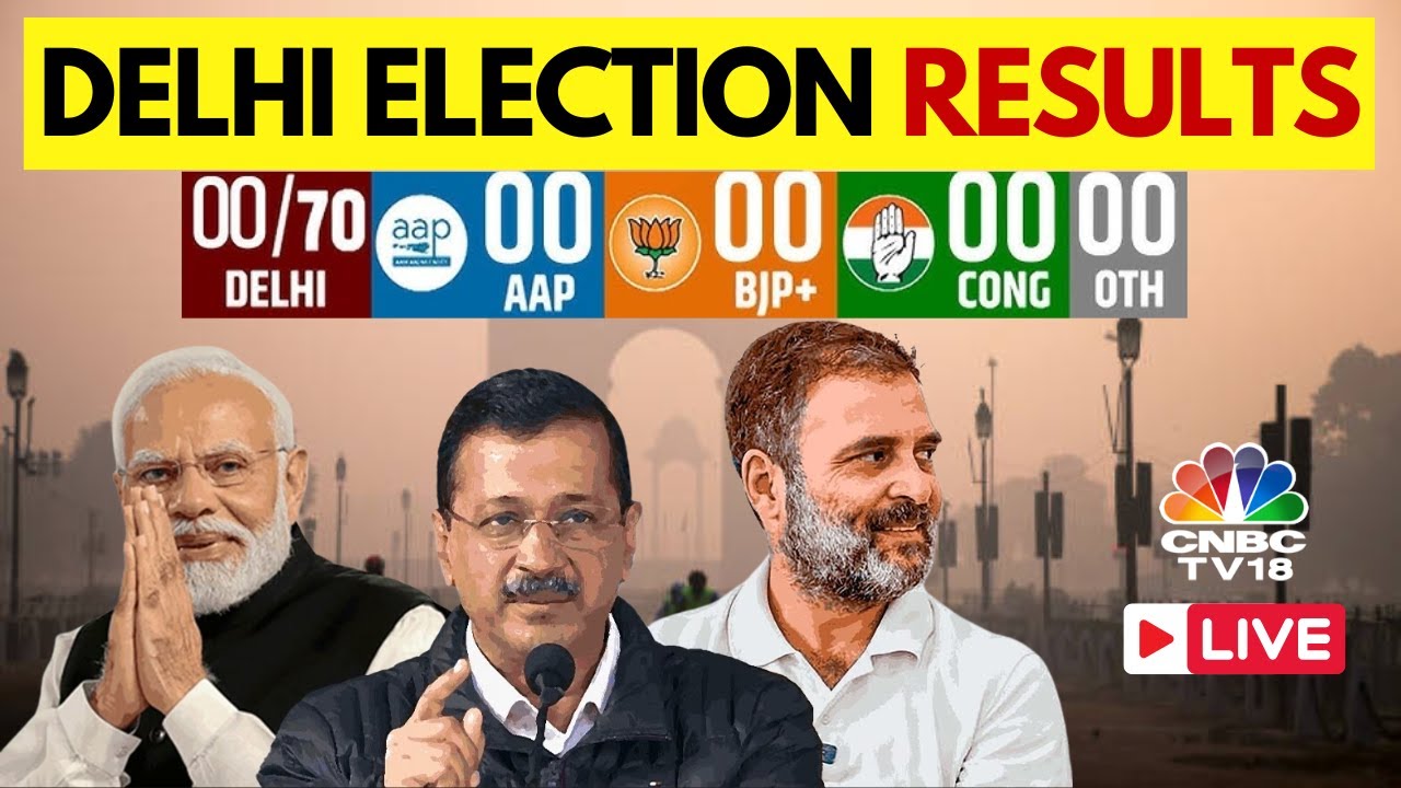 Delhi Election Results LIVE: Vote Counting Live | AAP Vs BJP Vs ...