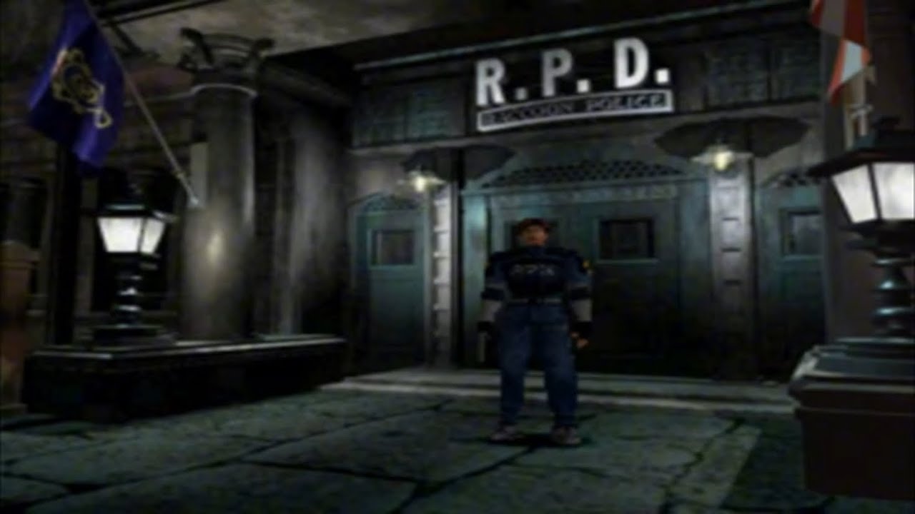 Police station | Resident Evil 2 ambience - YouTube
