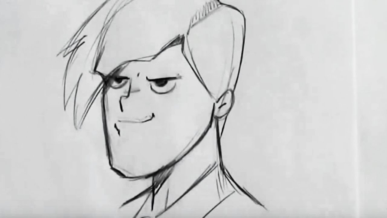 How To Draw A Mean Person Step By Step YouTube