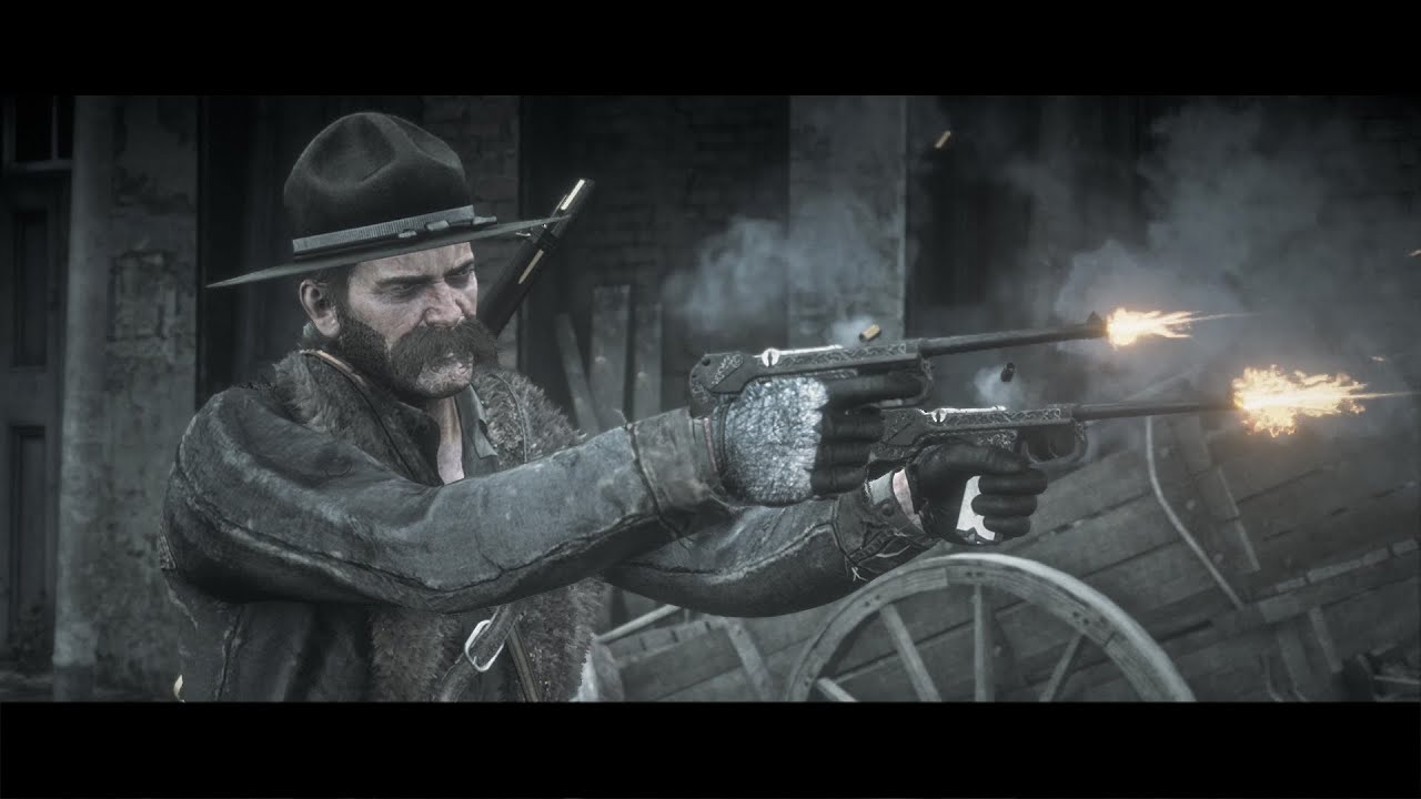 RDR2 Red Dead Redemption KillCam Montage with C-93 Semi Auto Pistols ...