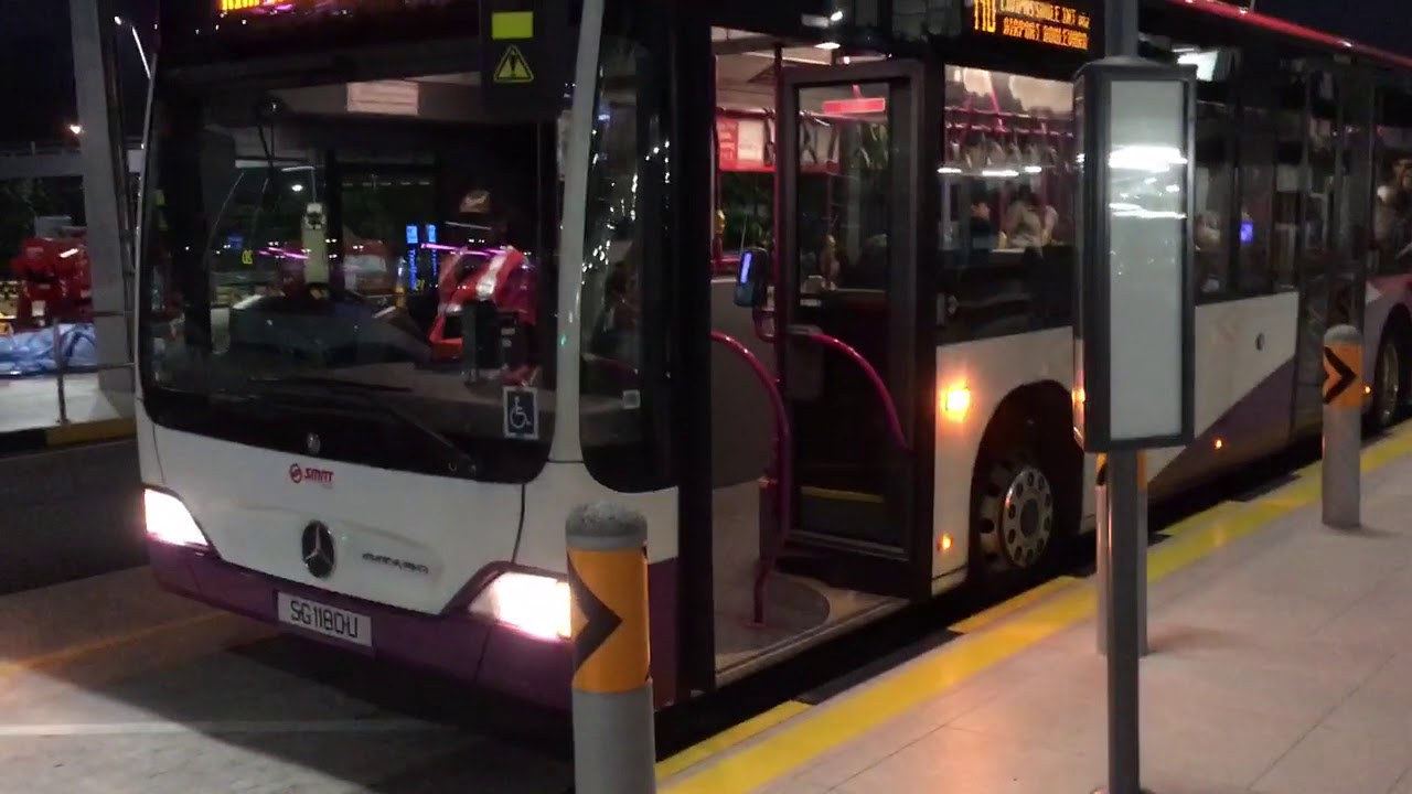 SMRT Buses Mercedes-Benz O530 Citaro (Batch 3) SG1180U on Service 110 ...