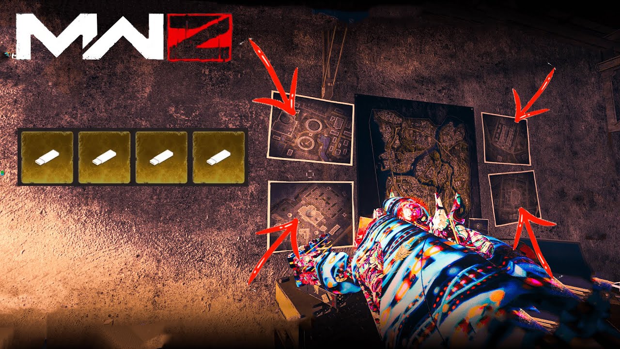 MW3 ZOMBİES How to find redworm USB keys - YouTube