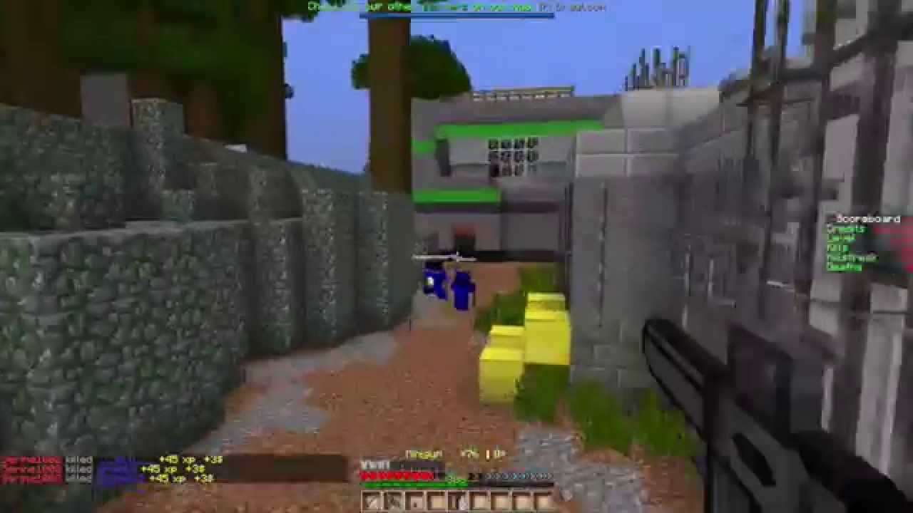 3 More Mini-Gun Nukes | Minecraft [MC-War] - YouTube