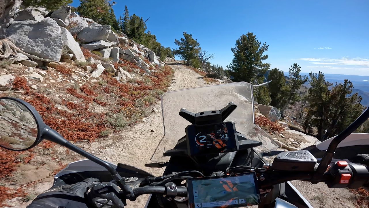 Trinity Lookout - KTM 890 ADV R - YouTube