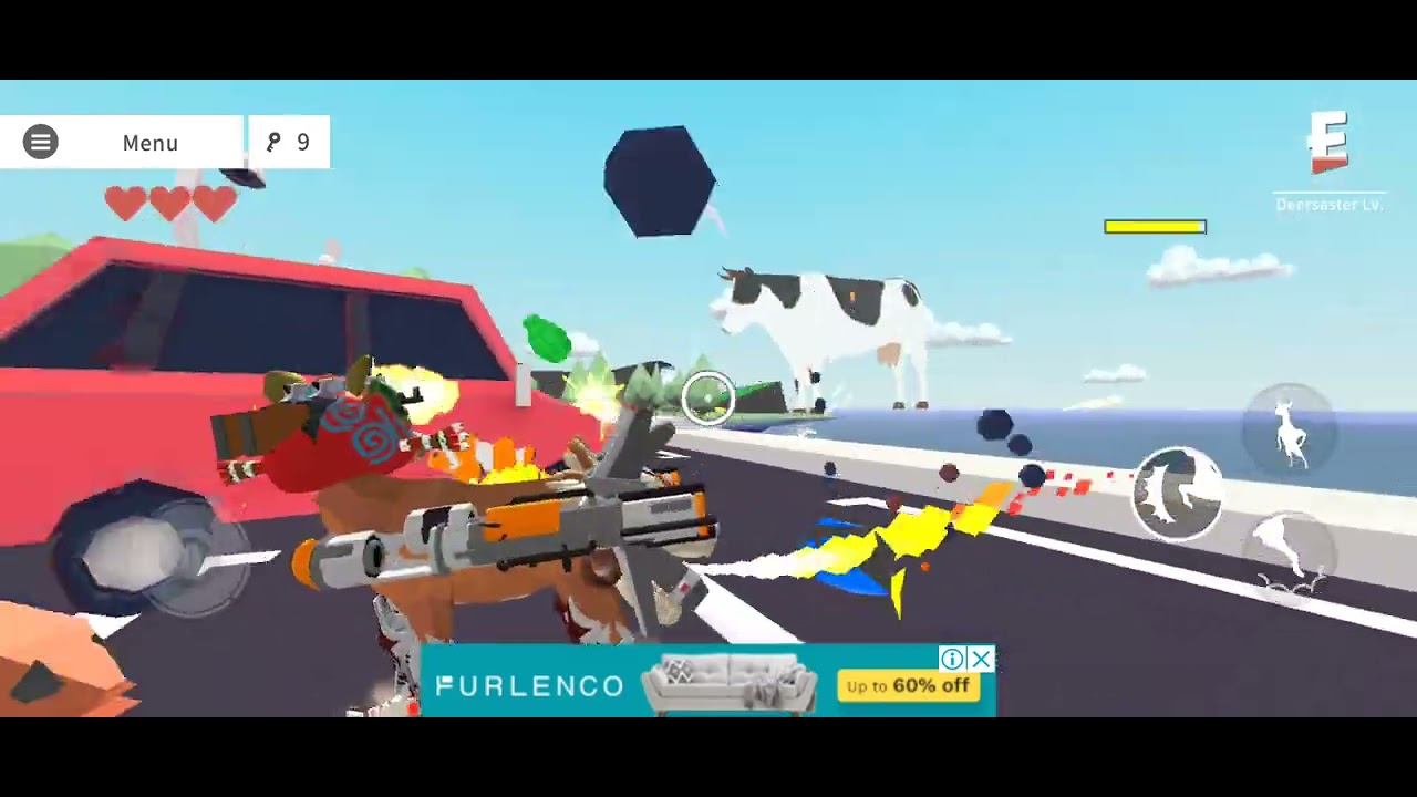 deer vs villain ⚔️ - YouTube