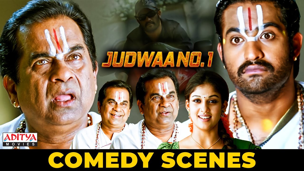 "Judwaa No 1" Ultimate Comedy Scenes | South Movie | Jr NTR, Nayanthara ...