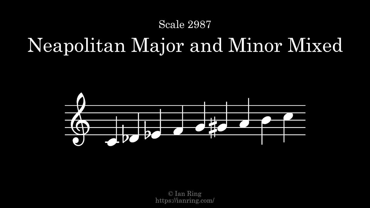 Scale 2987: Neapolitan Major and Minor Mixed - YouTube