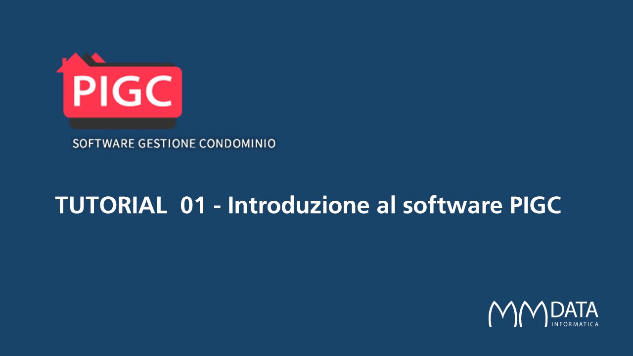 PIGC Tutorial 01 - Introduzione al software PIGC - YouTube