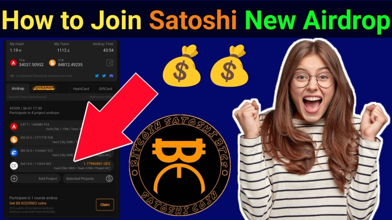 How to Join Satoshi New Airdrop | Satoshi Update - YouTube