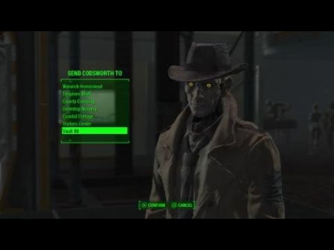 Fallout 4: companion conversations swapping cogsworth with nick ...