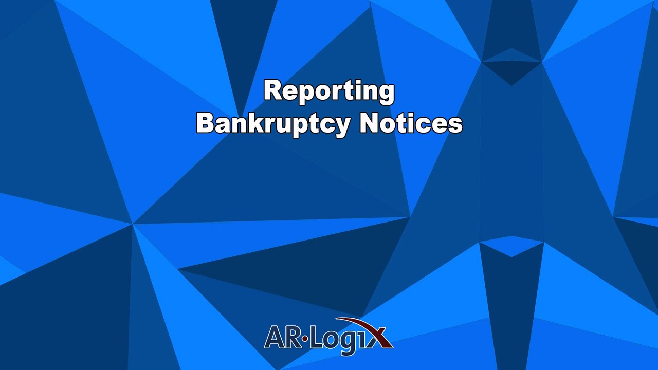 Today's Tip: Reporting Bankruptcy Notices | Collection Agency Reporting ...