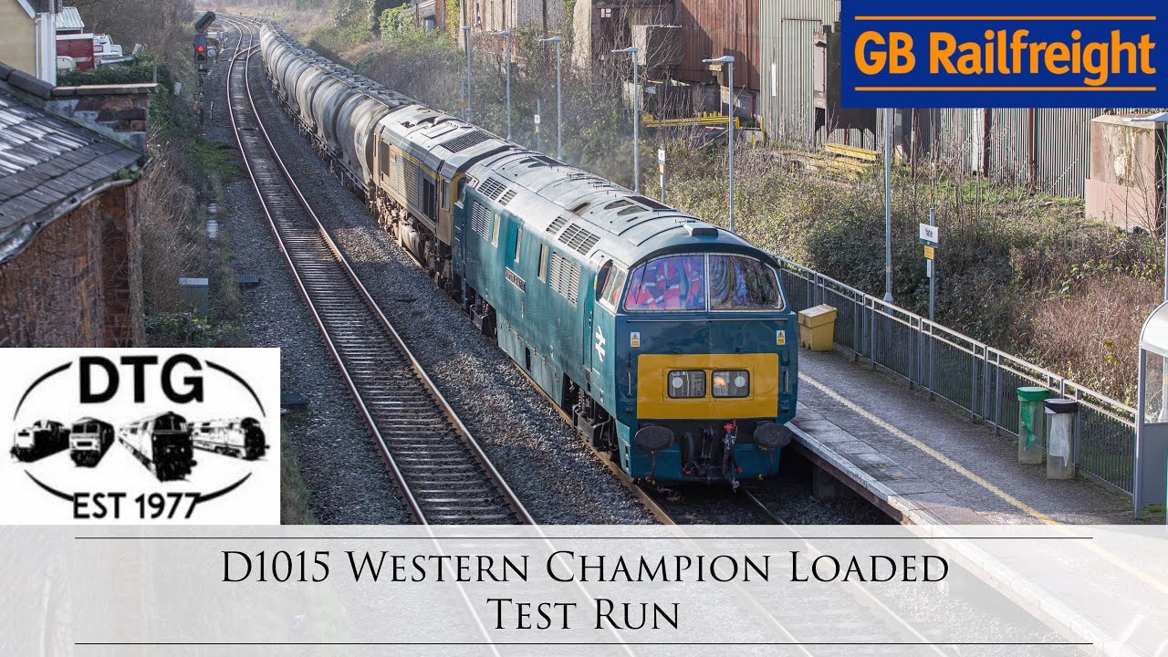 D1015 Western Champion through Yate 10/01/2024 - YouTube
