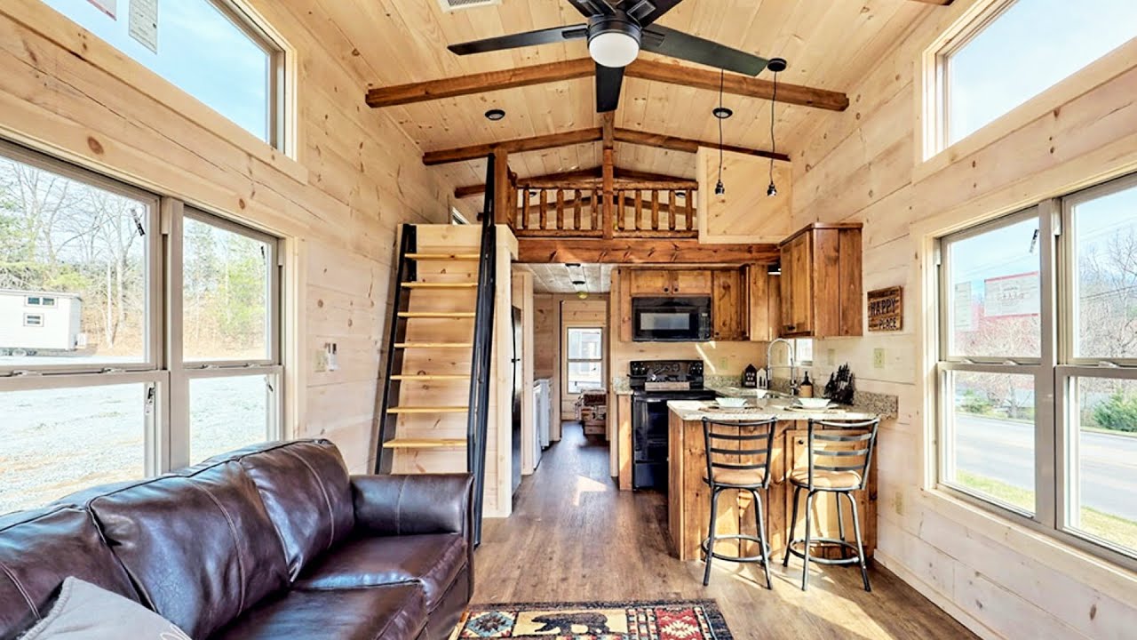 The Most Rustic Beautiful Smoky Park Model in TX - YouTube