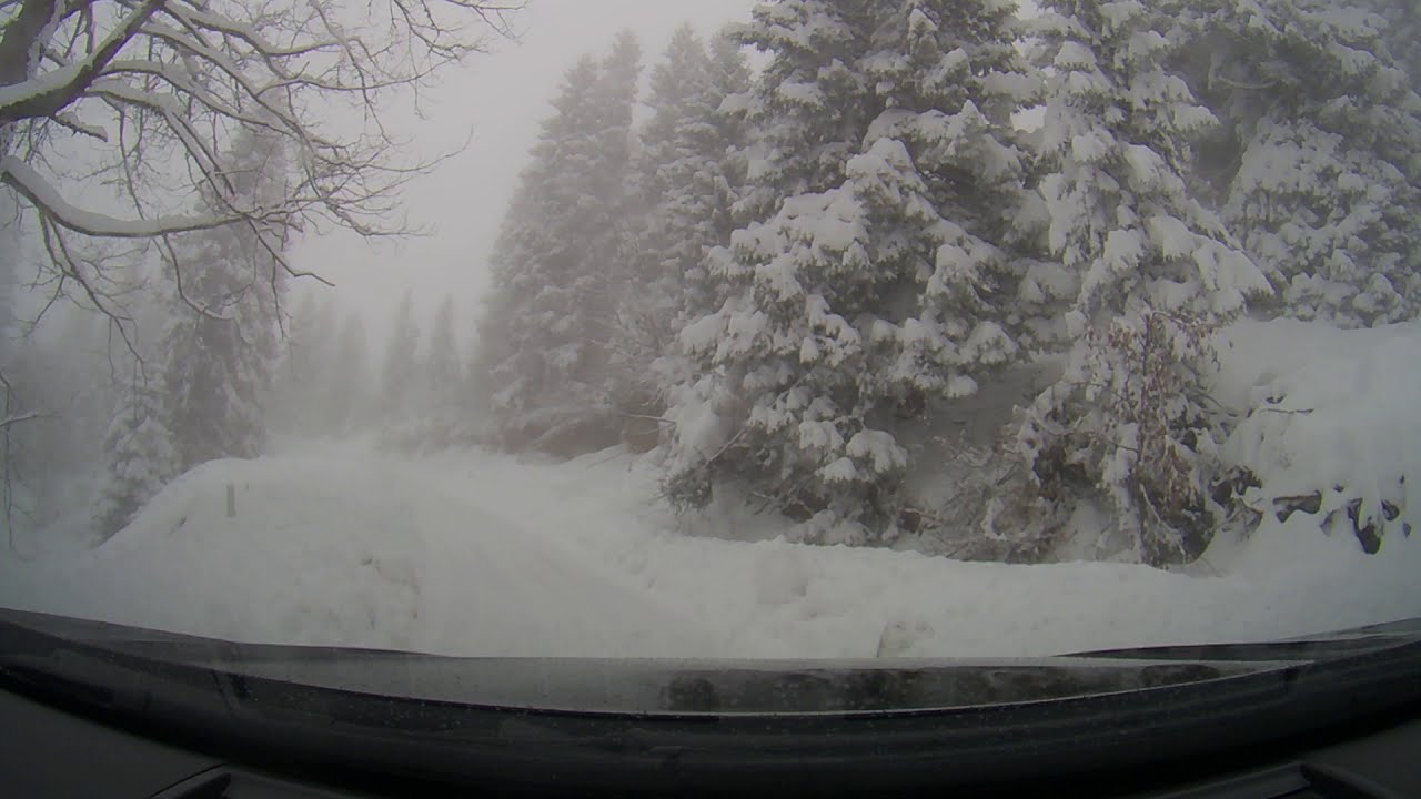 Subaru XV driving on deep snow /Subaru XV ile derin karda sürüş - YouTube