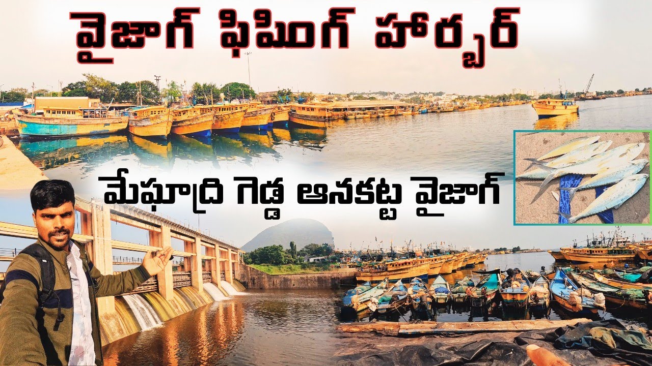 Vizag fishing harbour | meghadri gedda dam Vizag | వైజాగ్ ఫిషింగ్ ...