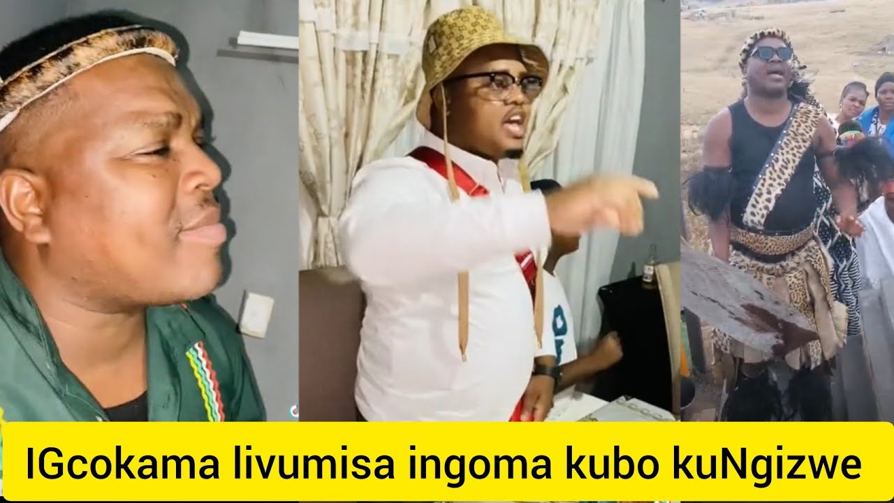 IGcokama Elisha livumisa ingoma Kubo kaNgizwe Mchunu emcimbini wokumbula itshe Zizwele - YouTube