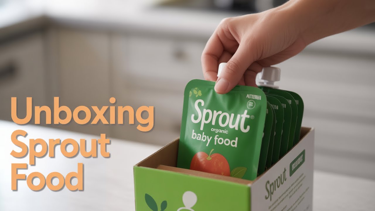 Unboxing Sprout Organic Baby Food Pouches A Game Changer for Parents ...