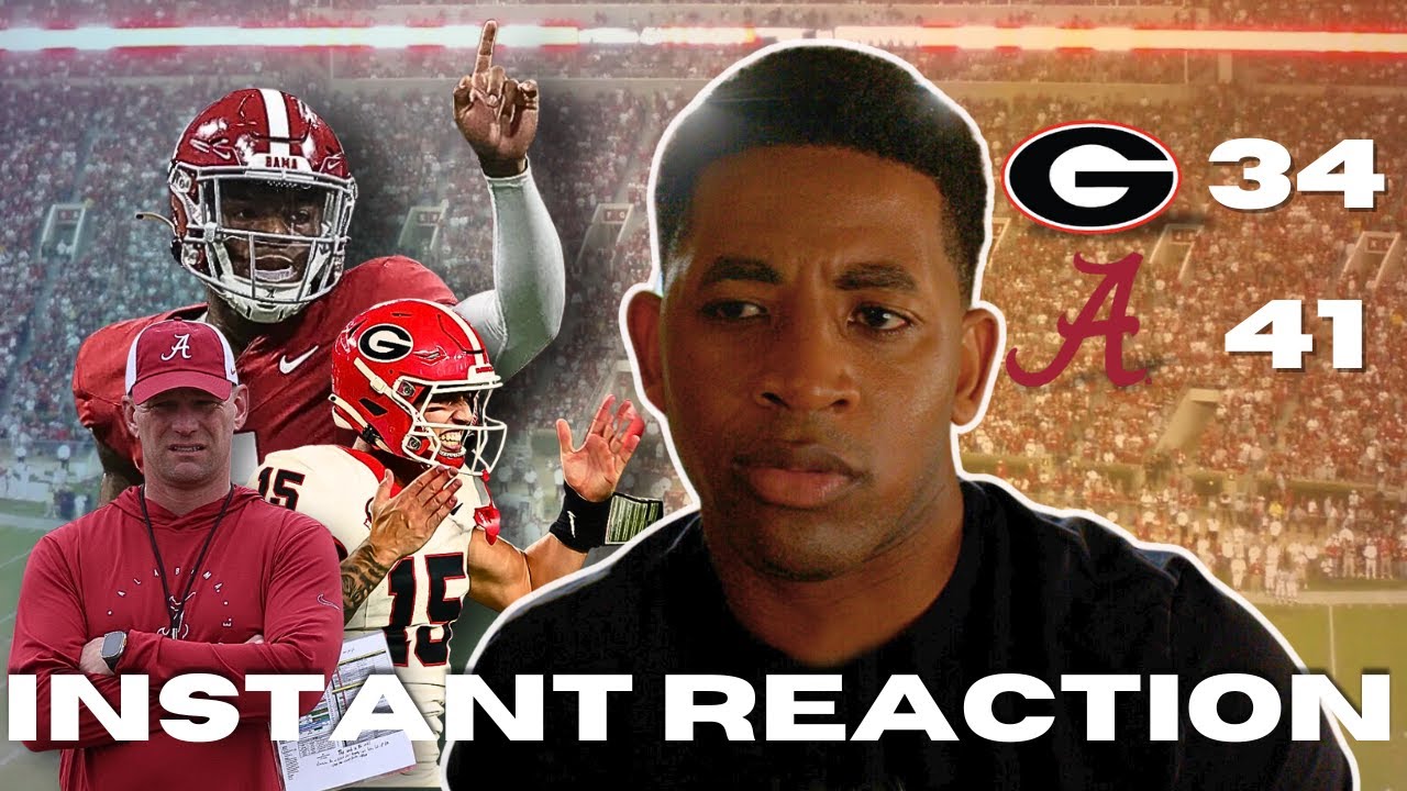 No. 4 Alabama Tide Roll Past Georgia's Comeback in 41-34 Thriller ...