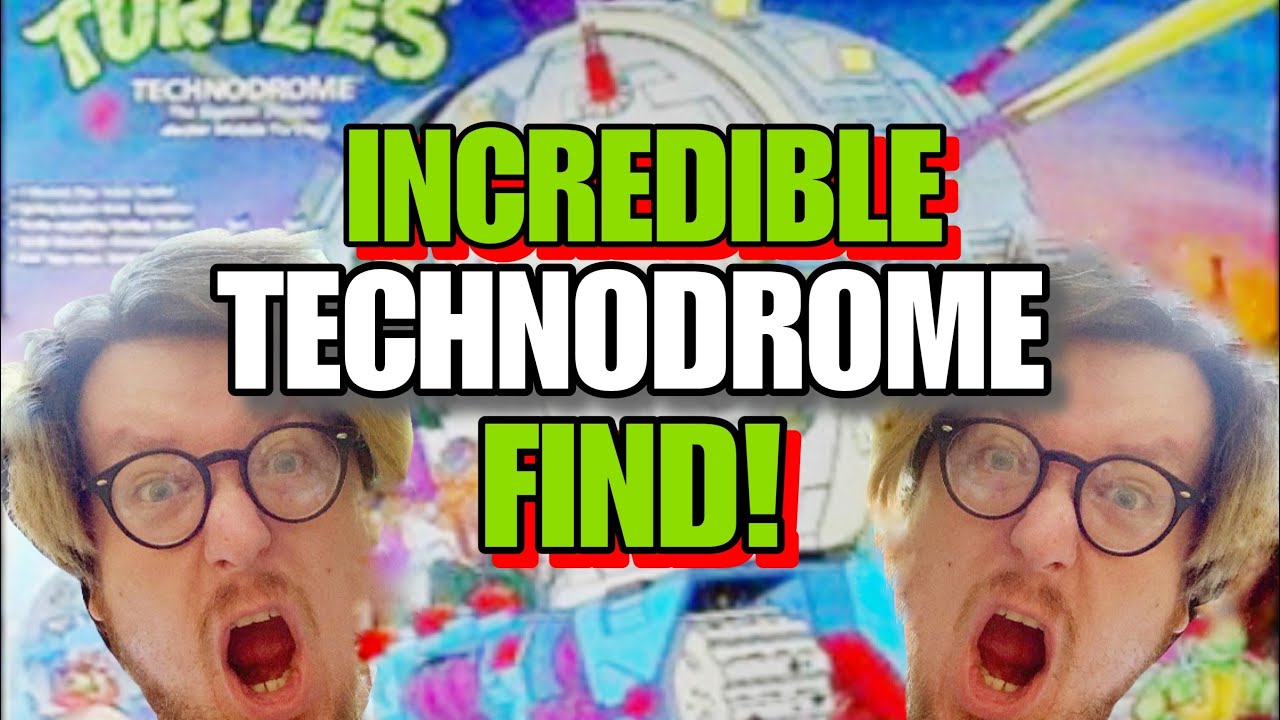 Incredible Technodrome Find! - YouTube