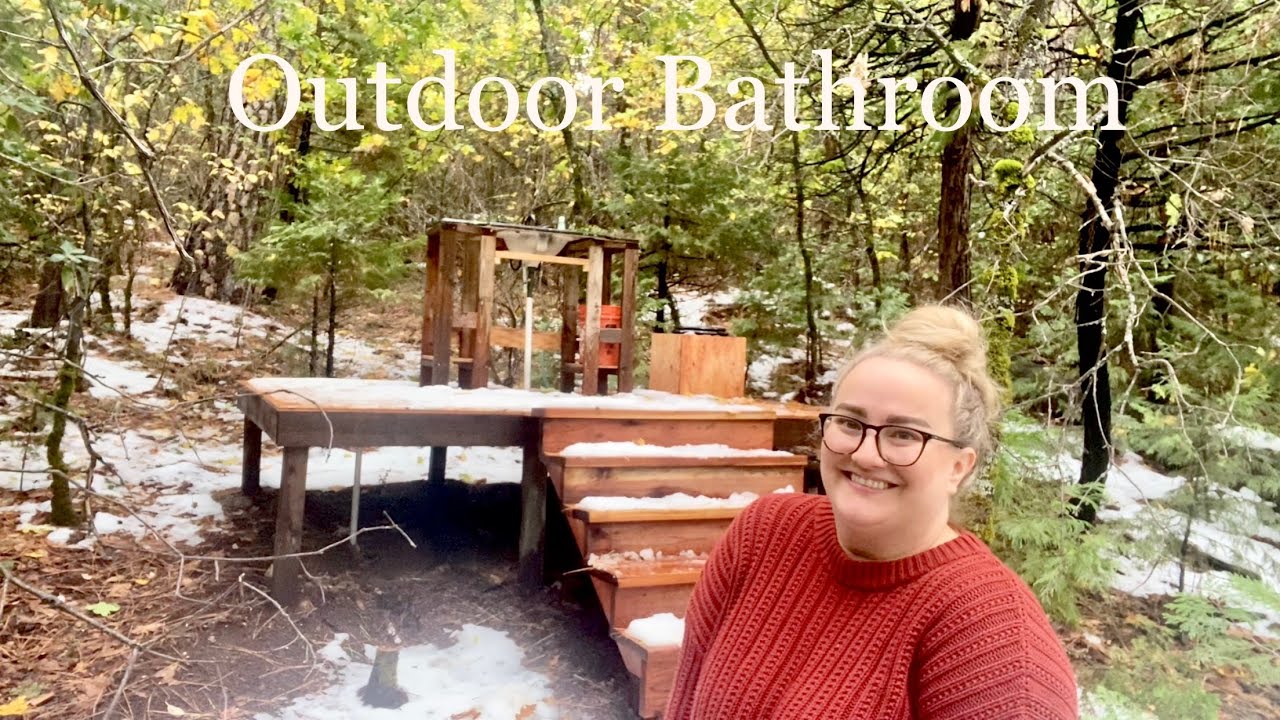 Off Grid Bathroom Build - Part 1 - YouTube