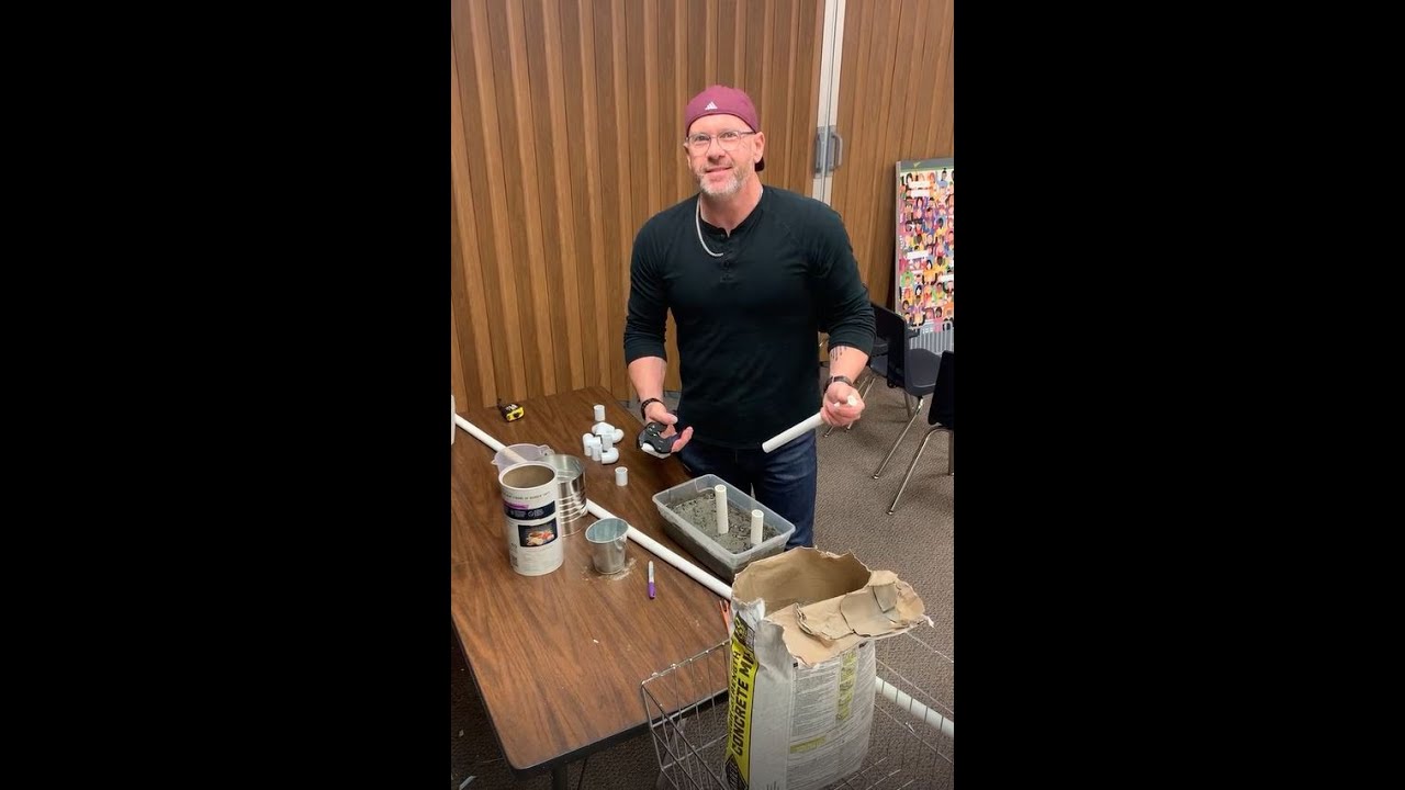 Stage Prop Cement Demo - YouTube