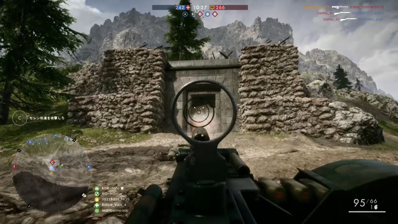 [BF1] MG15突撃歩兵 - YouTube
