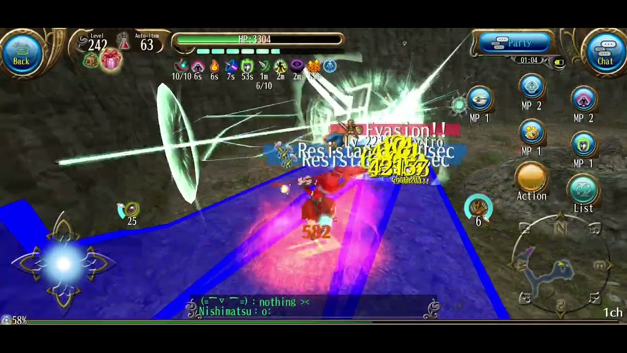 toram online chronos drive+infinite dimension - YouTube