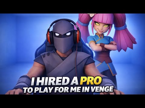 I Hired A Pro Venge.io Player to Play For Me.