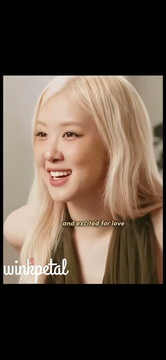 💭ROSIE talk about RIHNNA 💭 #blackpink #rosie - YouTube