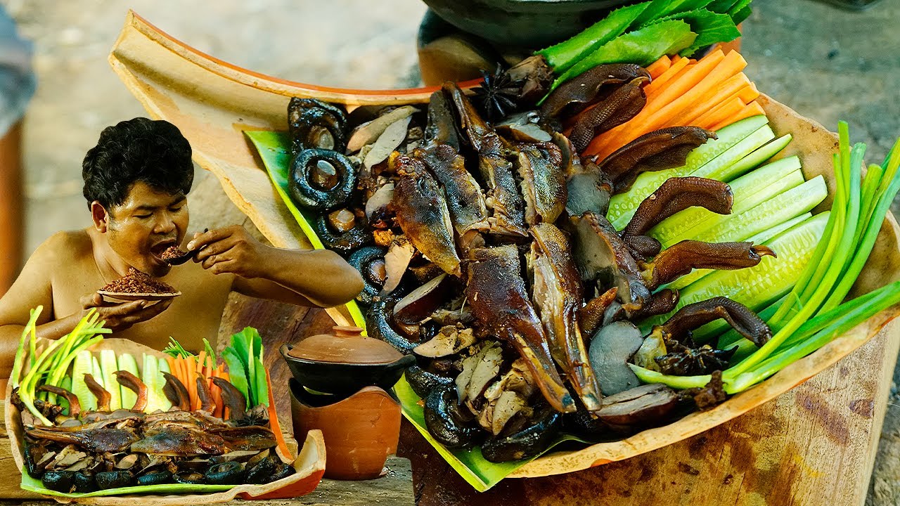 Fried Braise Muscovy Duck Recipe | ARS Wilderness Cooking - YouTube