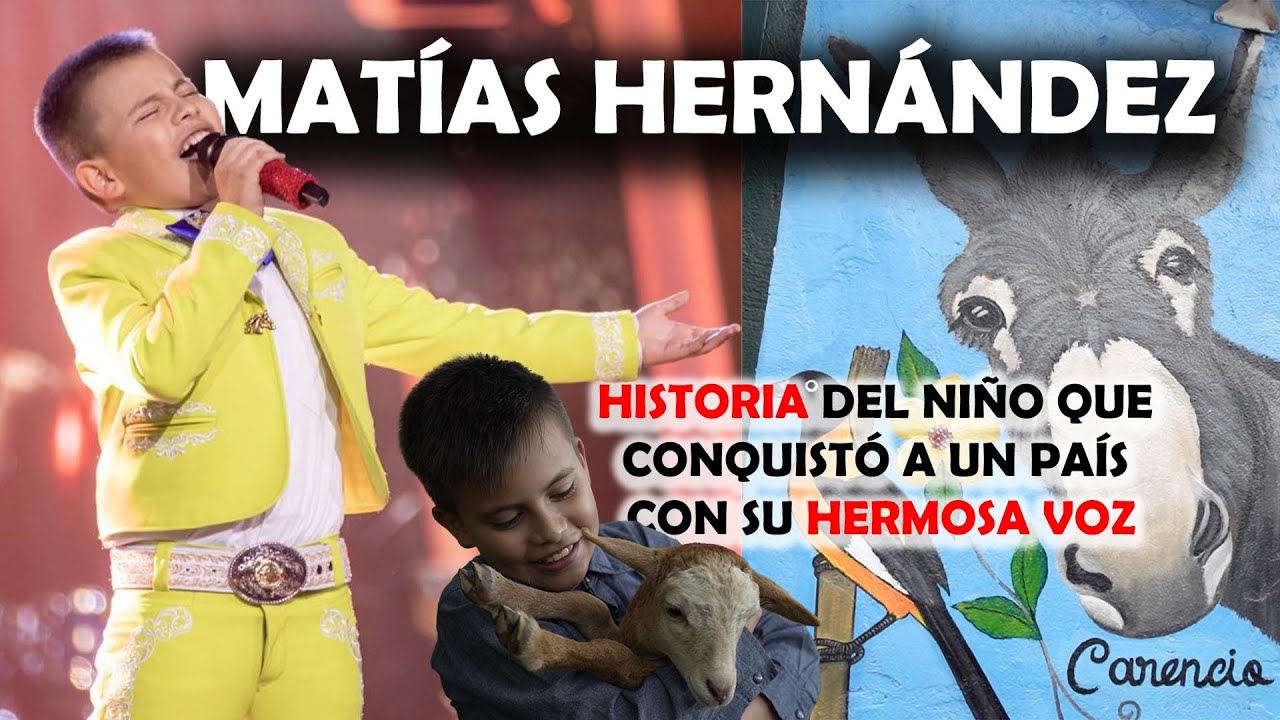 IMPRESIONANTE VOZ de MATÍAS HERNÁNDEZ EL NIÑO finalista de LA VOZ KIDS ...
