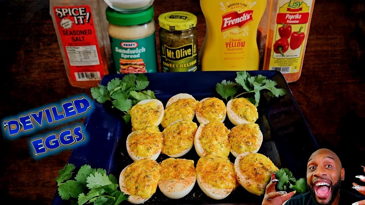 STUFFED DEVILED EGGS | RECIPE | COOKING WITH LLIPS | Hors d'oeuvre ...