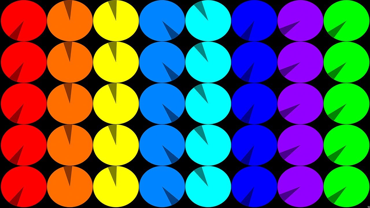 The Sorter 8 Colors Marble Race in Algodoo - YouTube