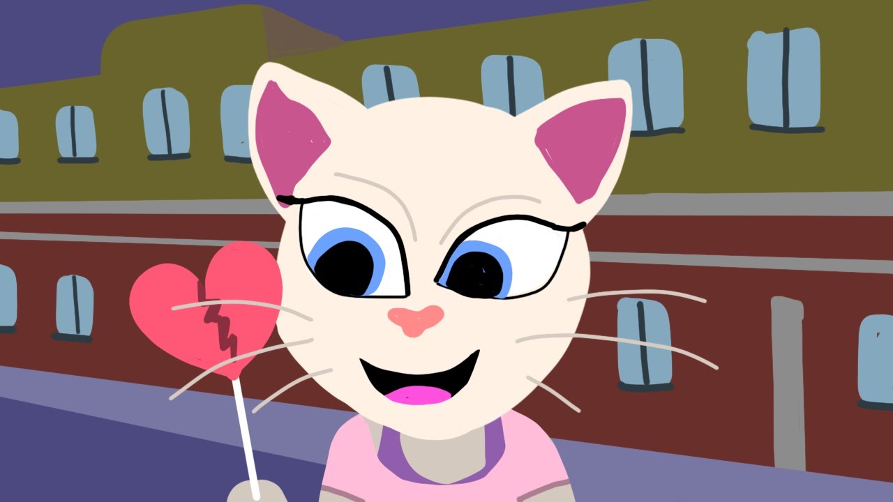 My Talking Tom Angela Drawing Talking Tom & Friends - YouTube