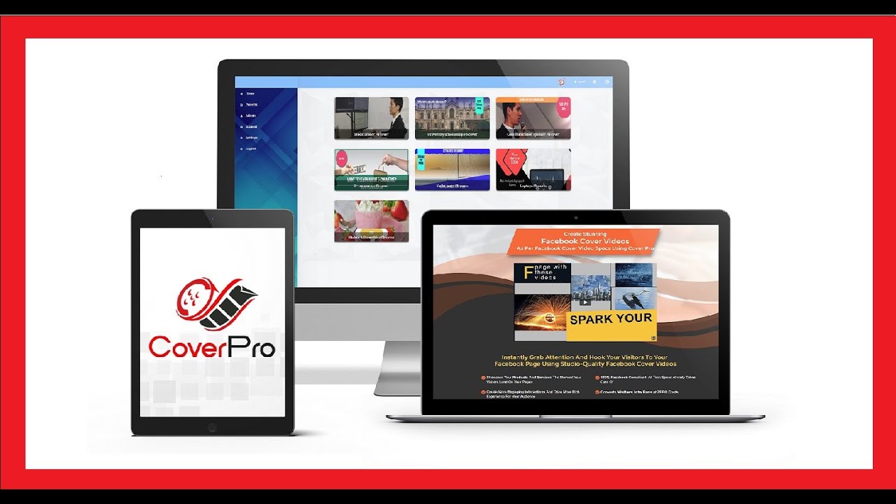Video Creator App Facebook Video Header Cover Pro - YouTube
