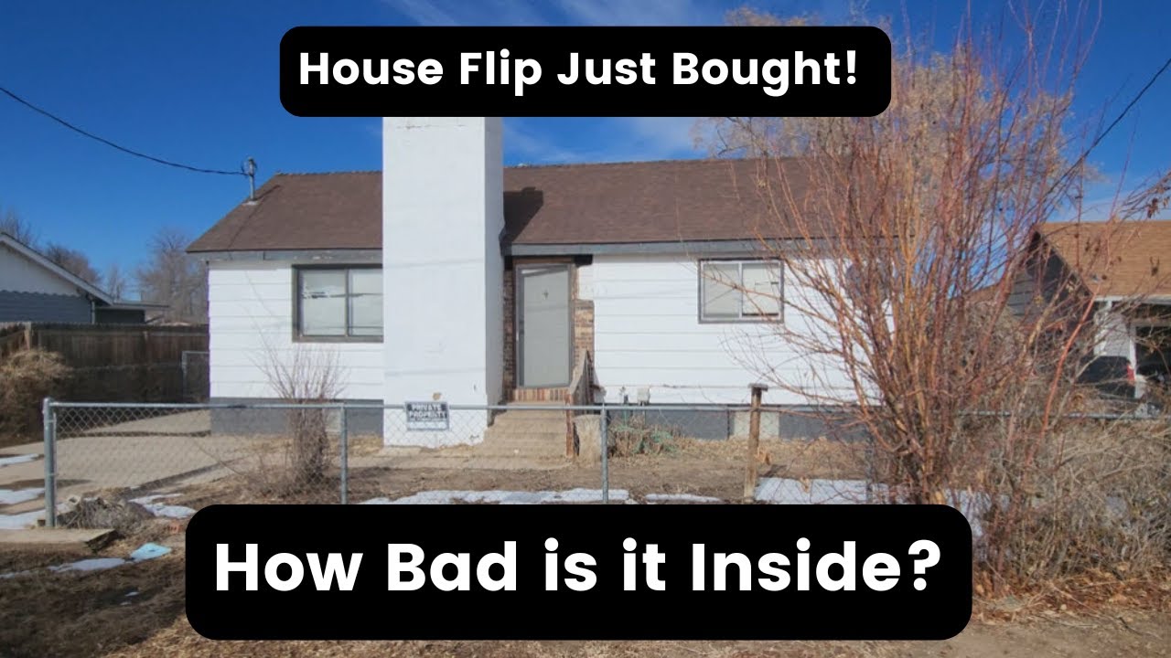 House Flip Just Purchased! How Bad is it Inside and My Plan to Get More ...