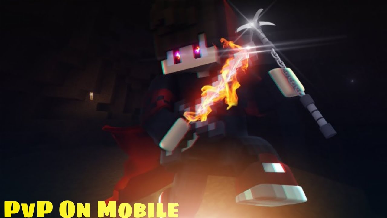 Minecraft Java PvP On Mobile Pojavlauncher #trending - YouTube
