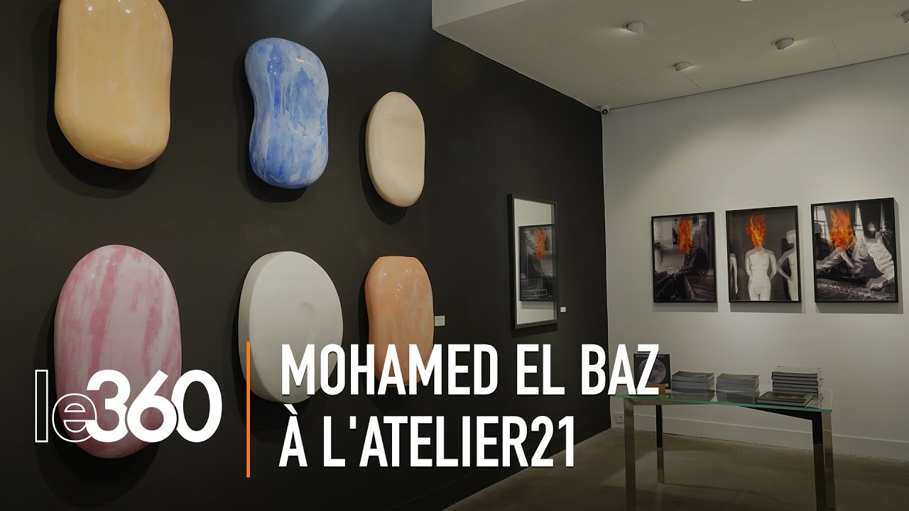 "Ad Astra" de Mohamed El Baz à la galerie l'Atelier 21 - YouTube